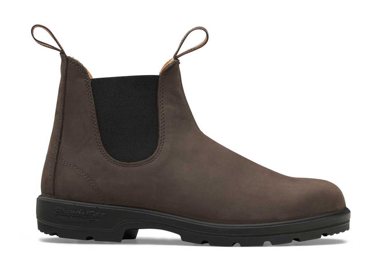 Buy #2345 Brown Nubuck Chelsea Boots | Blundstone Official