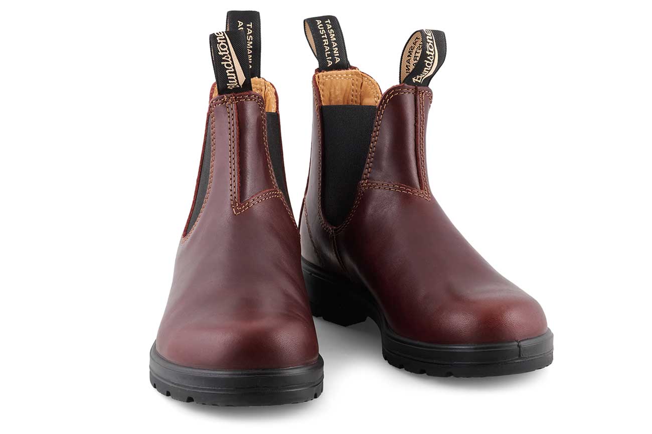 Buy #1440 Red Leather Chelsea Boots | Blundstone Official