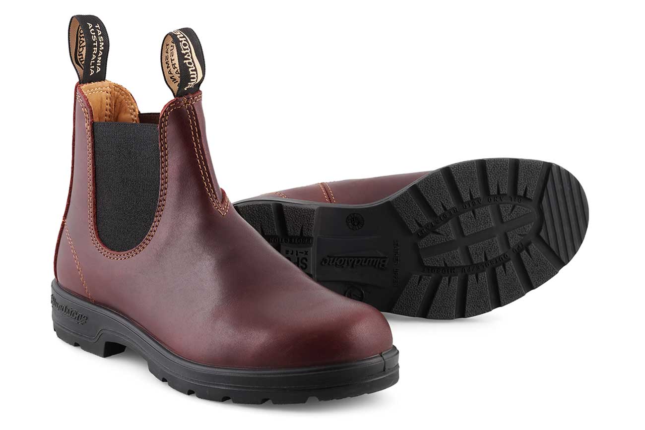 Buy #1440 Red Leather Chelsea Boots | Blundstone Official